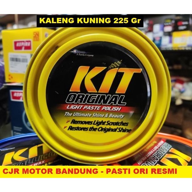 Jual KIT ORIGINAL LIGHT PASTE POLISH 225 gr WAX CAT MOBIL ANTI KUSAM ...
