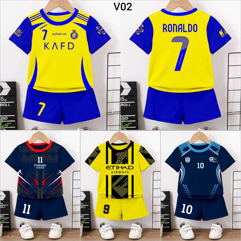 Jual SETELAN JERSEY ANAK ANAK 1-12 TAHUN BOLA FUTSAL BADMINTON | Shopee ...