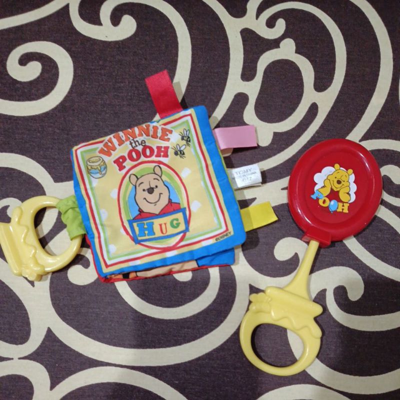 Jual buku kain dan rattle disney | Shopee Indonesia