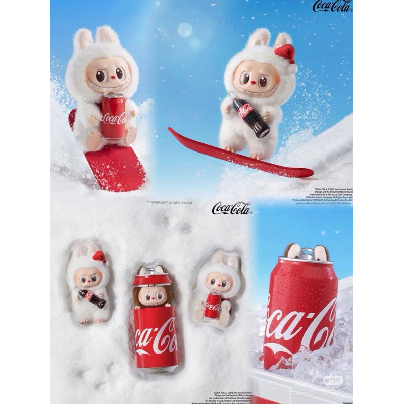 Jual Labubu Coca Cola Labuhu V3 Original Pop Mart blush on | Shopee ...