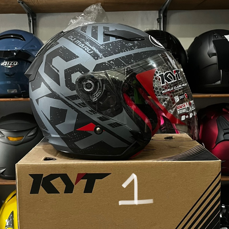 Jual HELM KYT DJ MARU MOTIF ORIGINAL | Shopee Indonesia