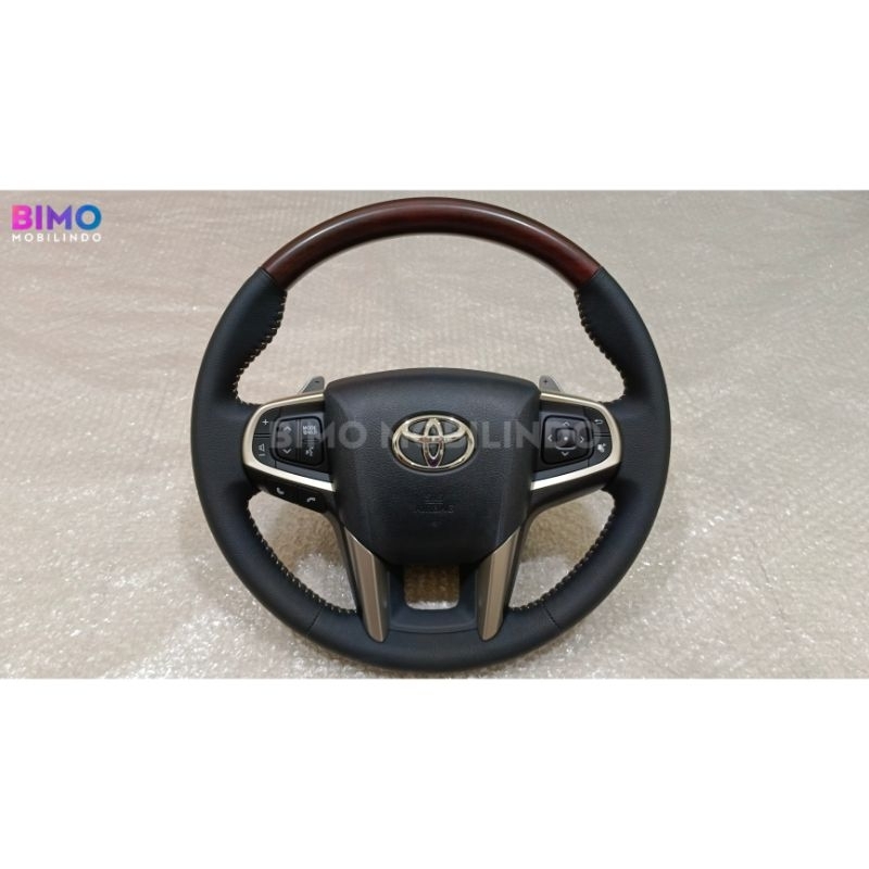 Jual Steering Wheel Stir Toyota Innova Reborn Venturer Q V G 2016 2017 ...