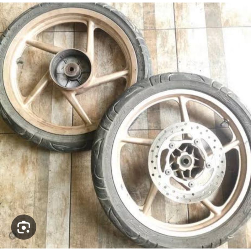 Jual velg velk roda depan belakang enkei set disk piringan cakram ...