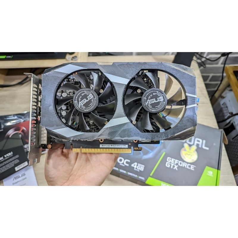 Jual ASUS DUAL GeForce GTX 1650 OC 4GB GDDR6 Resmi WPG Expired Februari 2027 LikeNew Banget ...