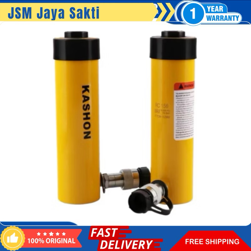 Jual Hydraulic Cylinder 25 ton 158mm RC-256 BARTON Hidrolik Jack 25T Silinder | Shopee Indonesia