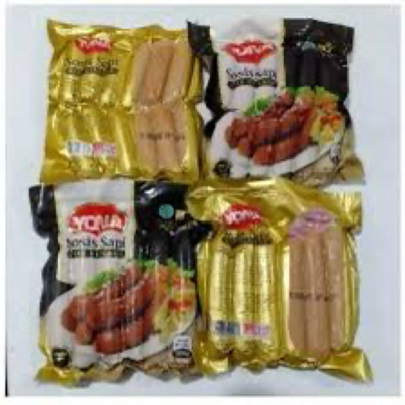 Jual Yona sosis sapi bakar mini isi 12 500gr | Shopee Indonesia