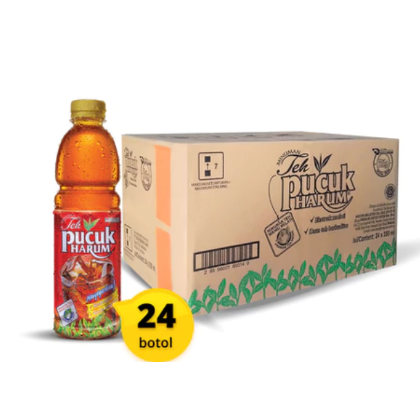 Jual TEH PUCUK HARUM 350 ML ISI 24 BOTOL PER DUS | Shopee Indonesia
