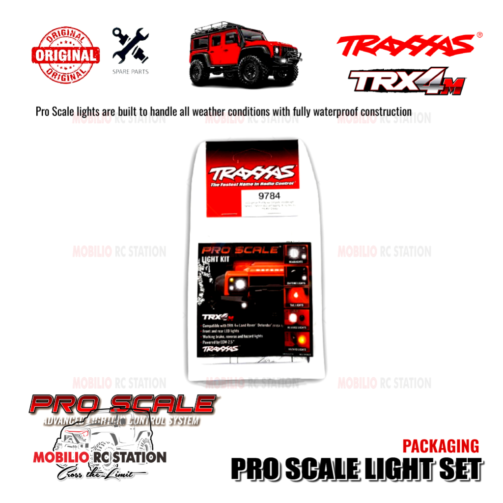Jual Traxxxas Part #9784 TRX-4M Defender Pro Scale Light Set Fully ...