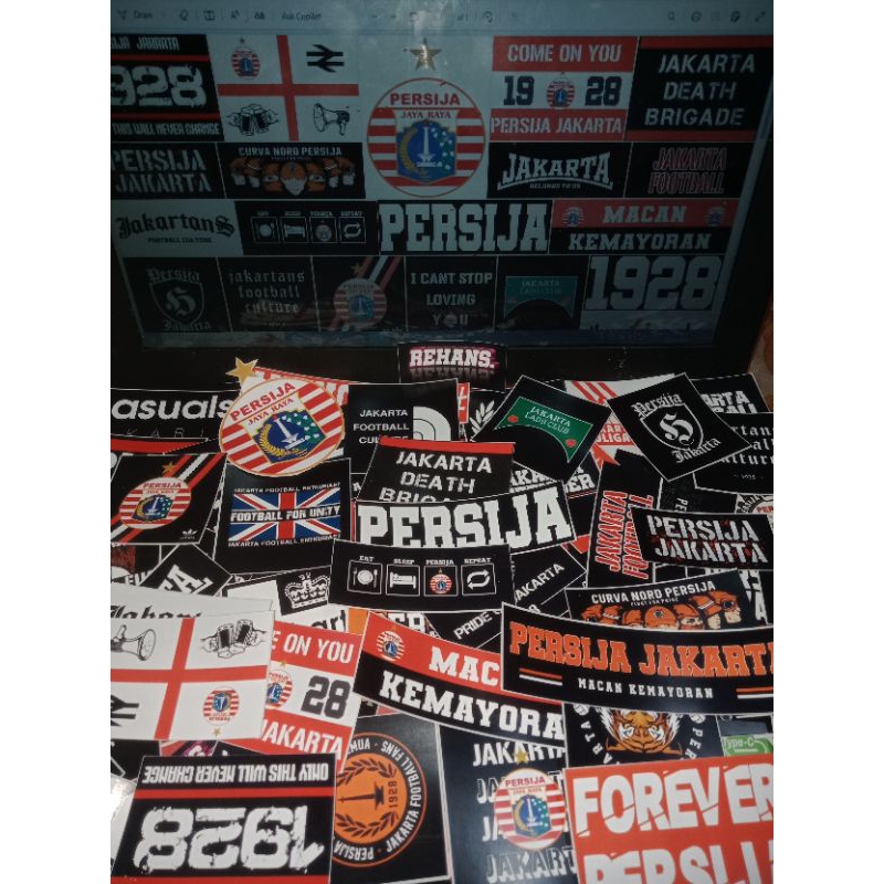 Jual STIKER PERSIJA JAKARTA ISI 50+pcs BAHAN VINYL | Shopee Indonesia