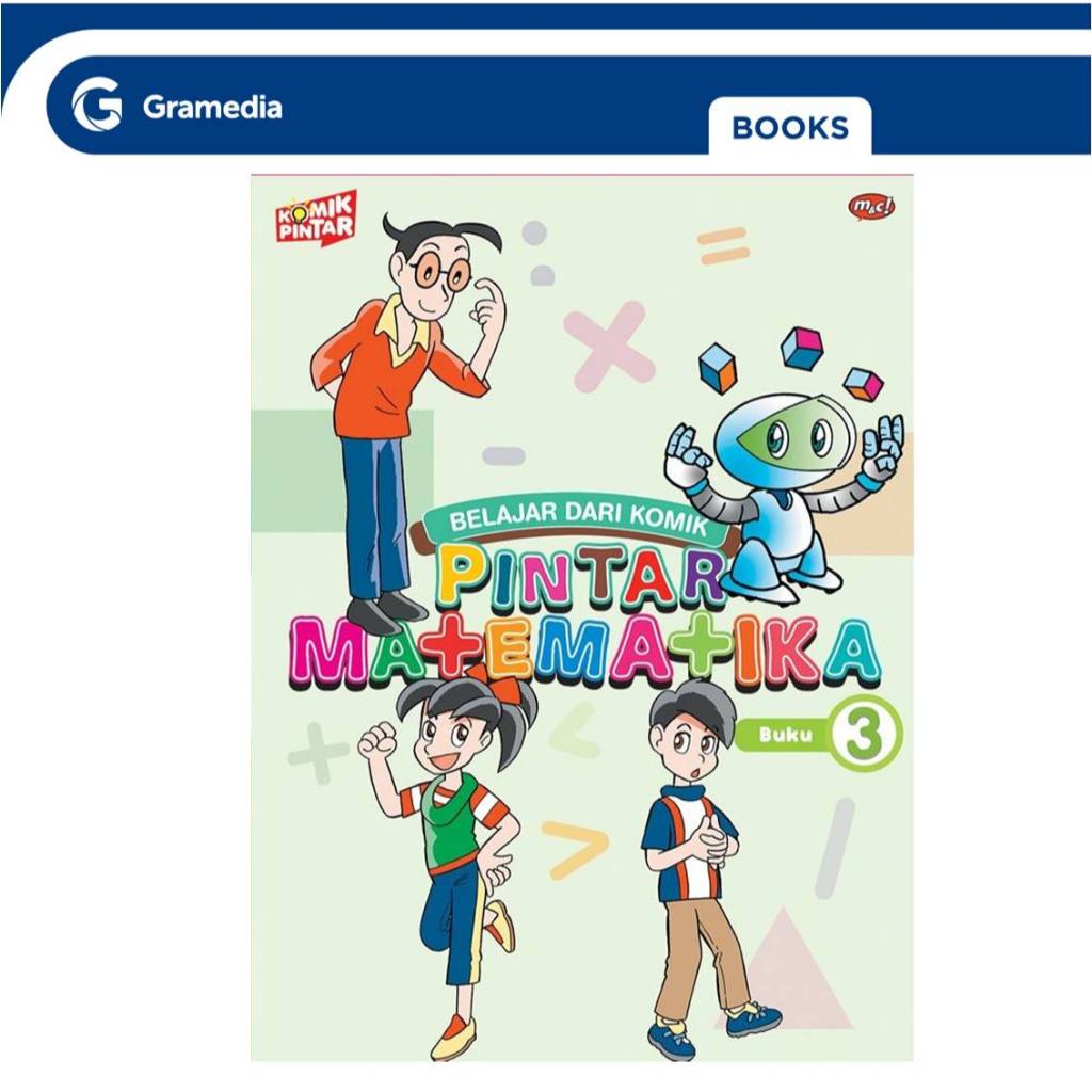 Jual Gramedia GTC- Belajar Dari Komik - Pintar Matematika Buku 3 (Gakken) | Shopee Indonesia