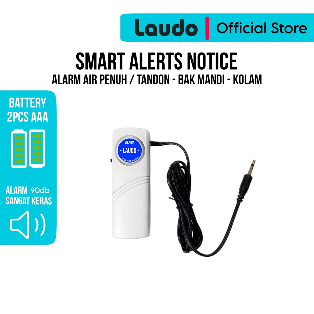 Jual (TERMURAH) Water Level Sensor Alarm Ketinggian Banjir, Tandon ...