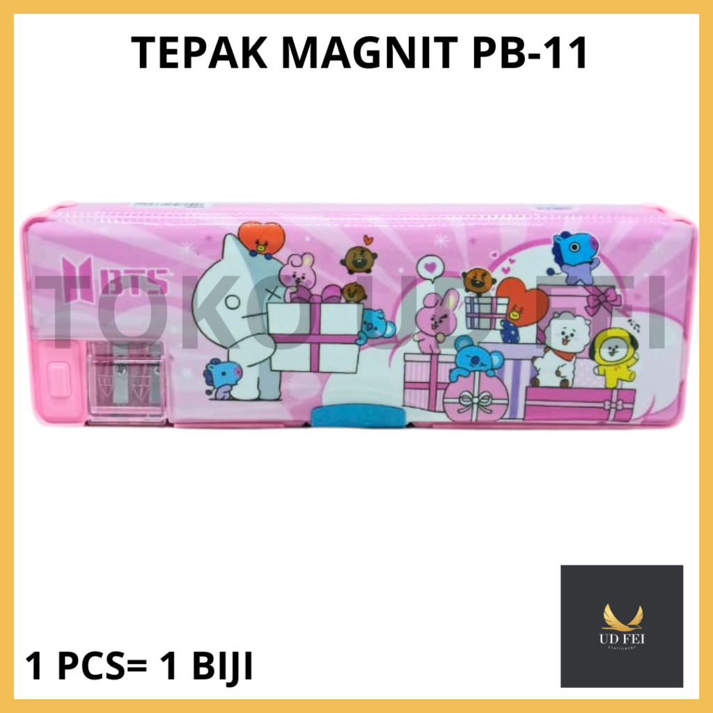 Jual (1 PCS=1 BIJI) Tepak Magnet PB 11/ Tepak Magnet/ Pencil Case ...