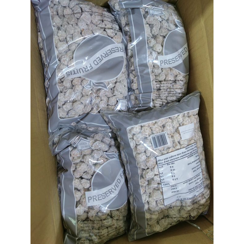 Jual kiamboy putih asin,asam,manis ada biji 500gr | Shopee Indonesia