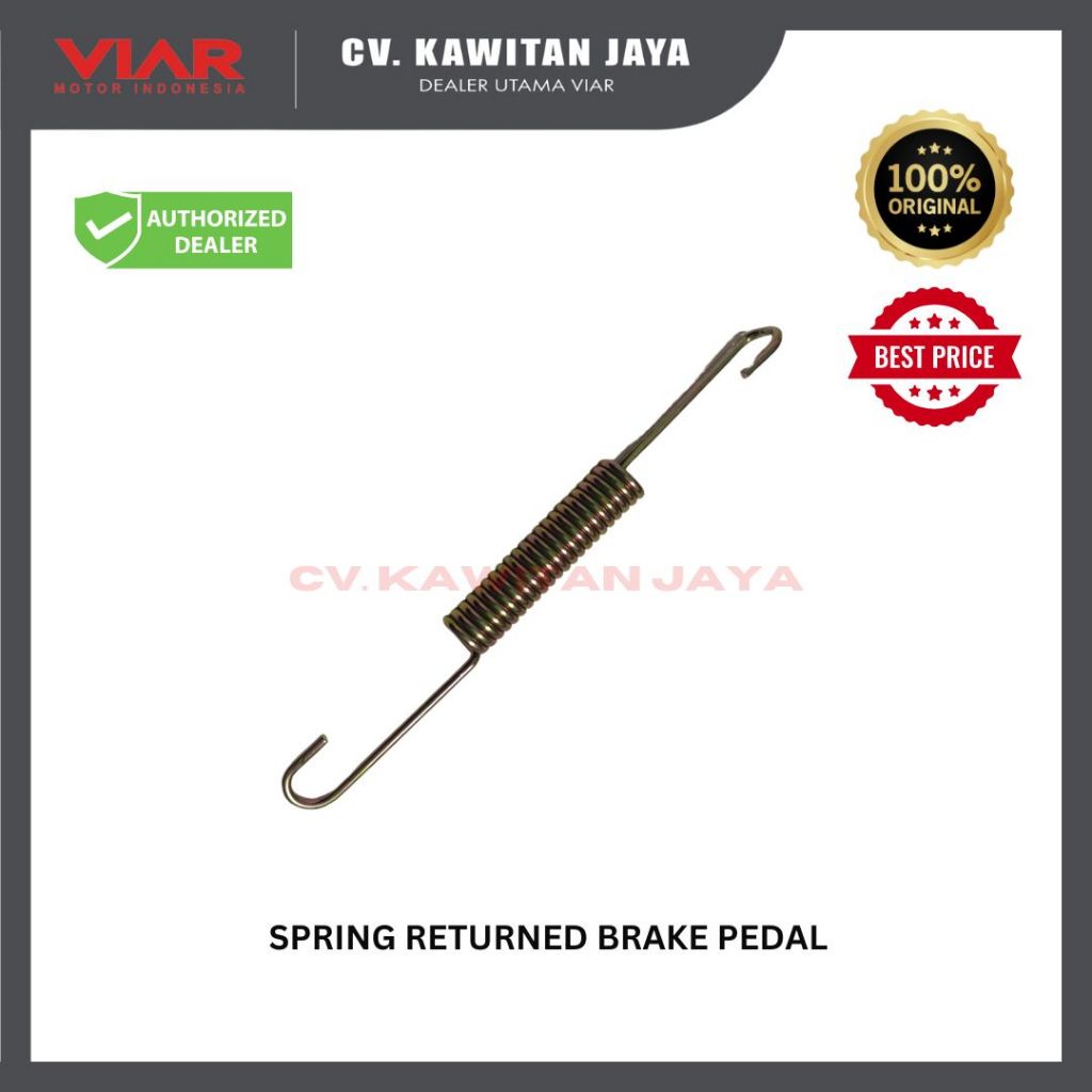 Jual SPRING RETURNED BRAKE PEDAL KARYA | PER PEDAL REM BELAKANG ...