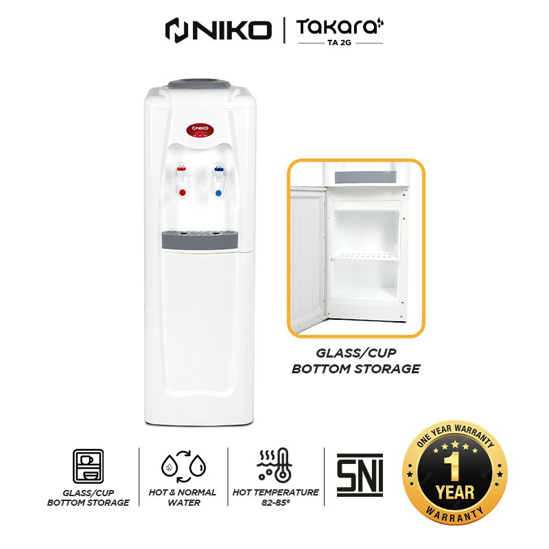 Jual Niko Dispenser Normal & Hot Water Takara TB 2W Dispenser Galon Atas / Bawah | Shopee Indonesia