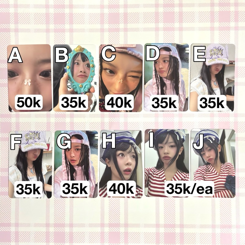 Jual season greetings 2025 sg25 newjeans nj hanni minji danielle haerin hyein photocard pc ...