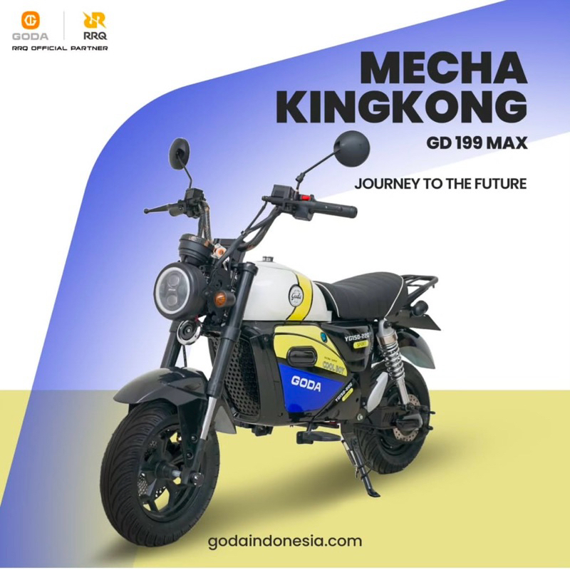 Jual GODA GD199MAX NEW MECHA KINGKONG MOTOR LISTRIK TERBARU DARI GODA ...
