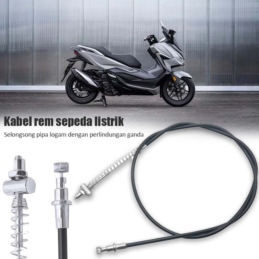 Jual Eksotik Tali Rem Sepeda Listrik 11.25/1.85meter Jalur rem depan ...