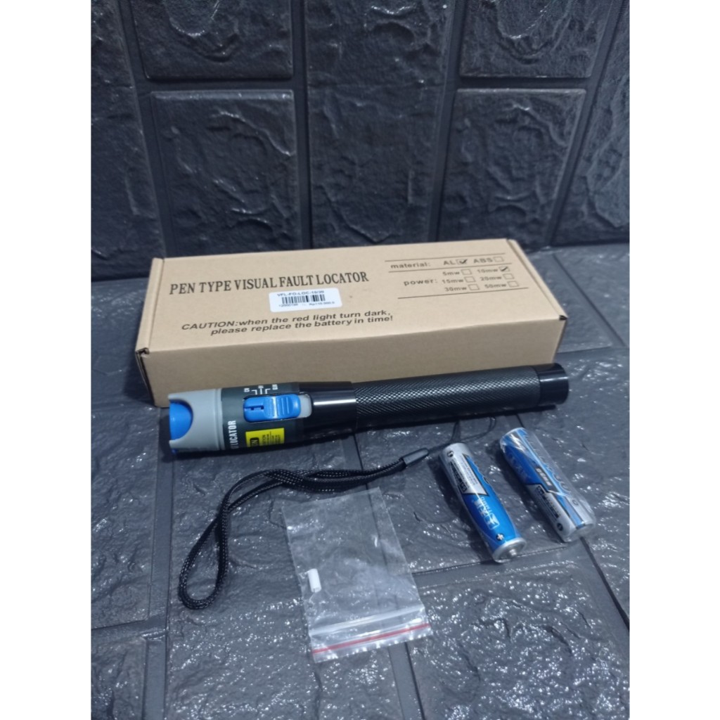 Jual VFL SENTER LASER KABEL FIBER OPTIK 10MW | Shopee Indonesia
