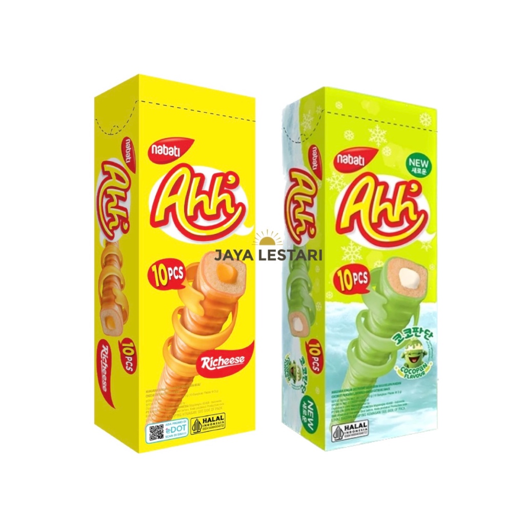 Jual Nabati Ahh (Isi 10 pcs/Box) (10x3g) (2 Varian Rasa) | Shopee Indonesia