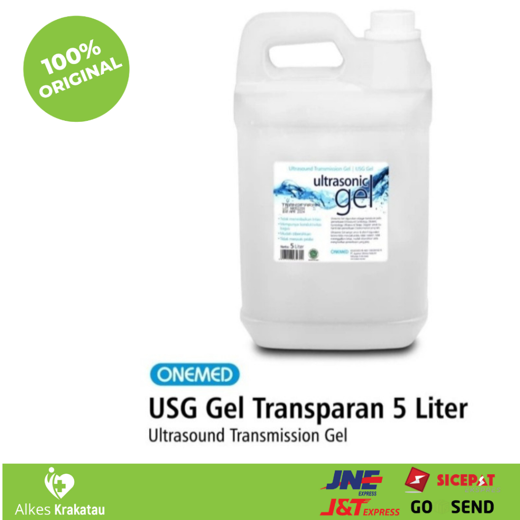 Jual Onemed Ultrasound USG Jelly Transparan 5 liter | Shopee Indonesia
