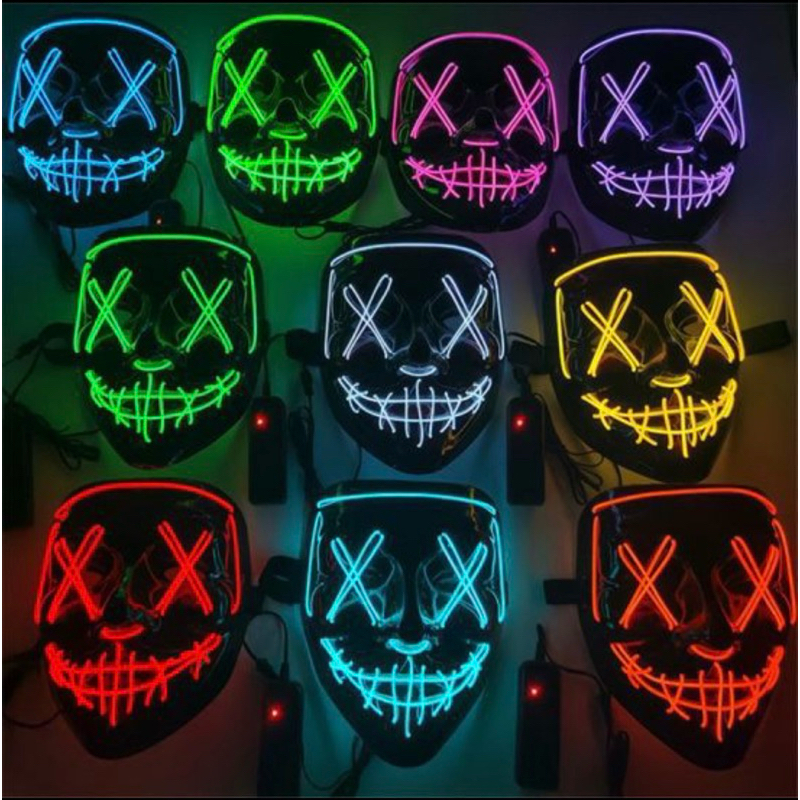 Jual Led Mask (Topeng Neon) | Shopee Indonesia