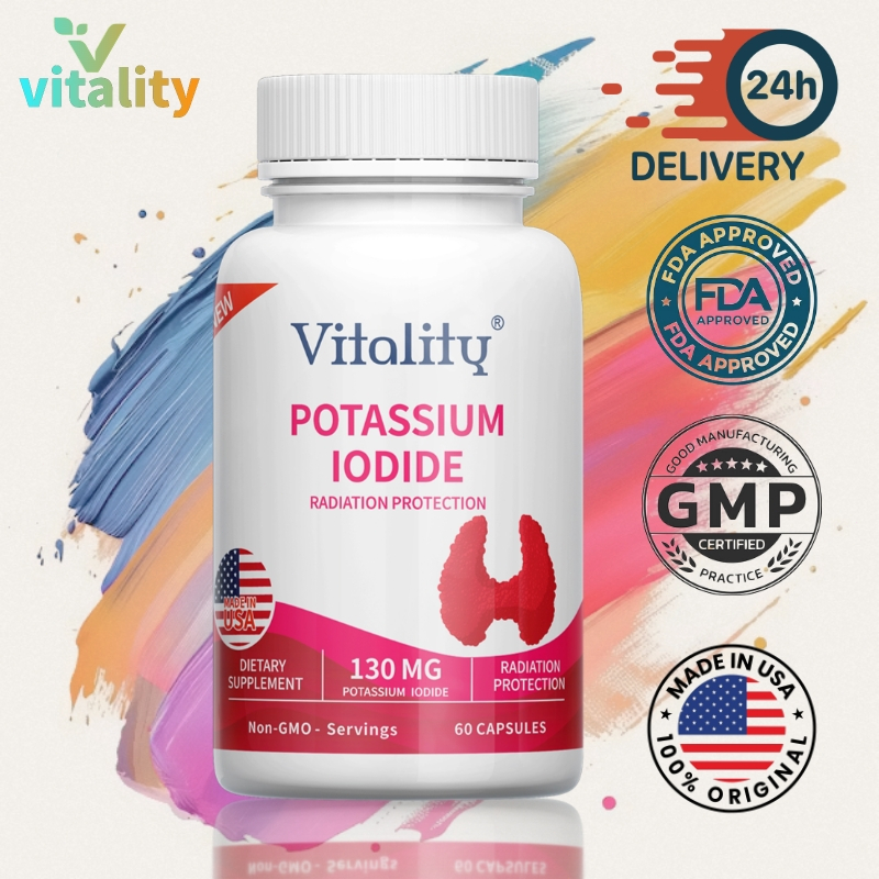 Jual KALIUM IODIDA,60 kapsul, mendukung metabolisme tubuh, membantu ...