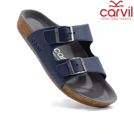 Jual Carvil Benzo 02 Slip On Kulit Original Carvil Official store size ...