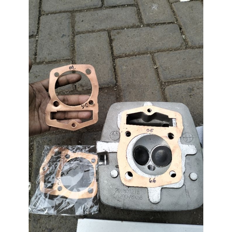 Jual PAKING STRUKE TEMBAGA 0,5 66/70 PNP TIGER/PACKING BLOCK HEAD ATAS GL/PAKING HEAD | Shopee ...