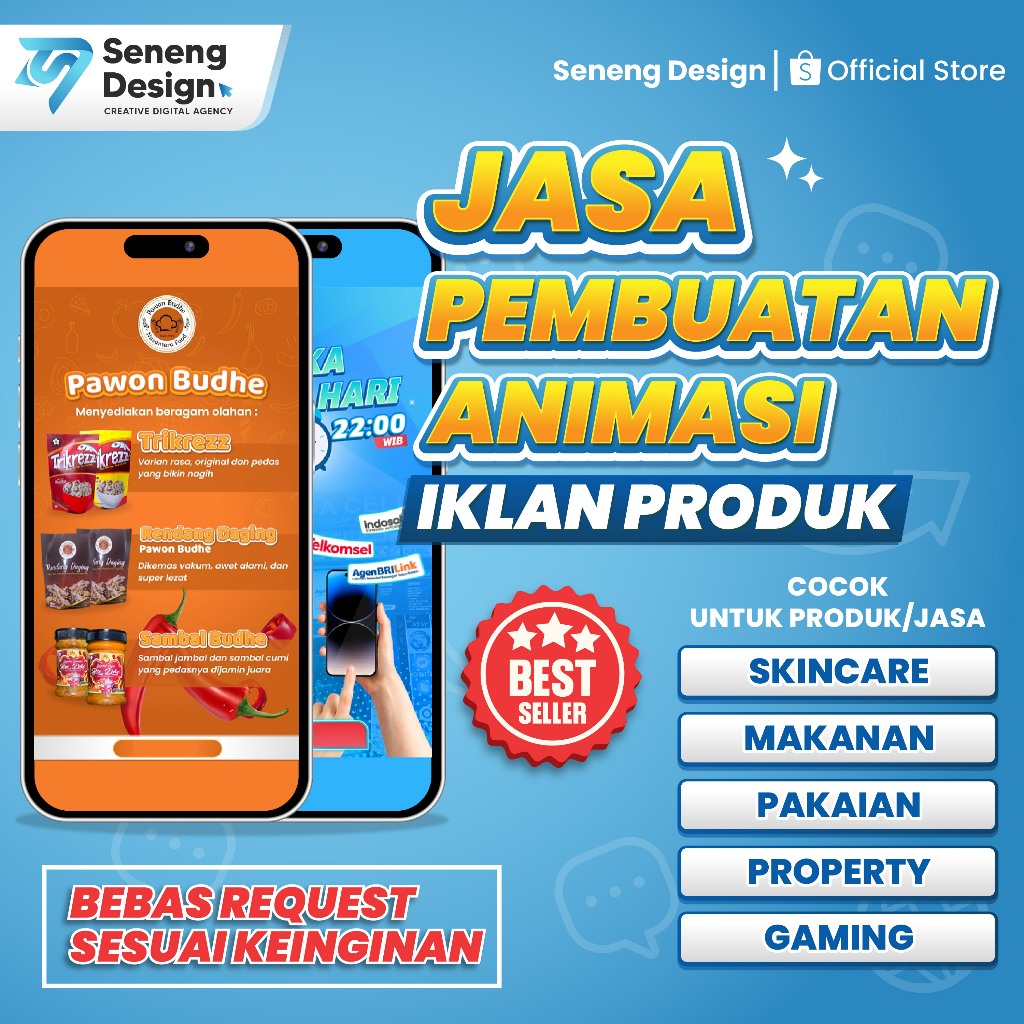 Jual JASA PEMBUATAN VIDEO ANIMASI IKLAN UNTUK PROMOSI PRODUK HIGH ...