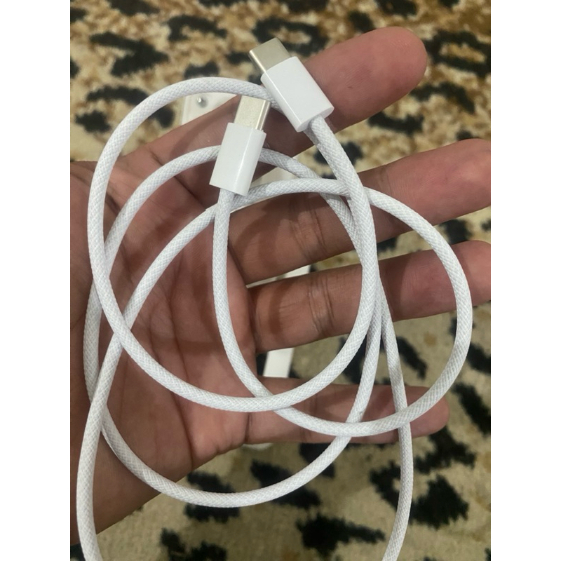 Jual KABEL USB Type-C to C Iphone 15 / 15 pro / 15 pro max Original ...