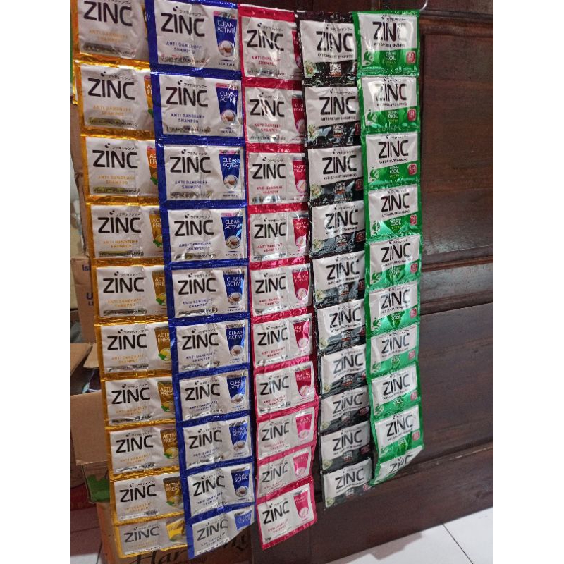 Jual Shampoo Zinc 1 renteng | Shopee Indonesia