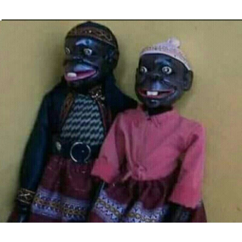 Jual wayang golek lupit slenteng hampir mirip aslinya. wayang lupit ...