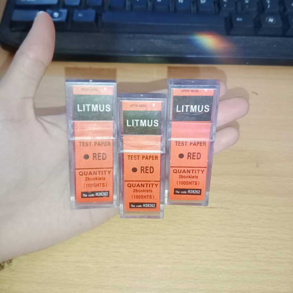 Jual Kertas Lakmus Merah Biru / Kertas Litmus | Shopee Indonesia