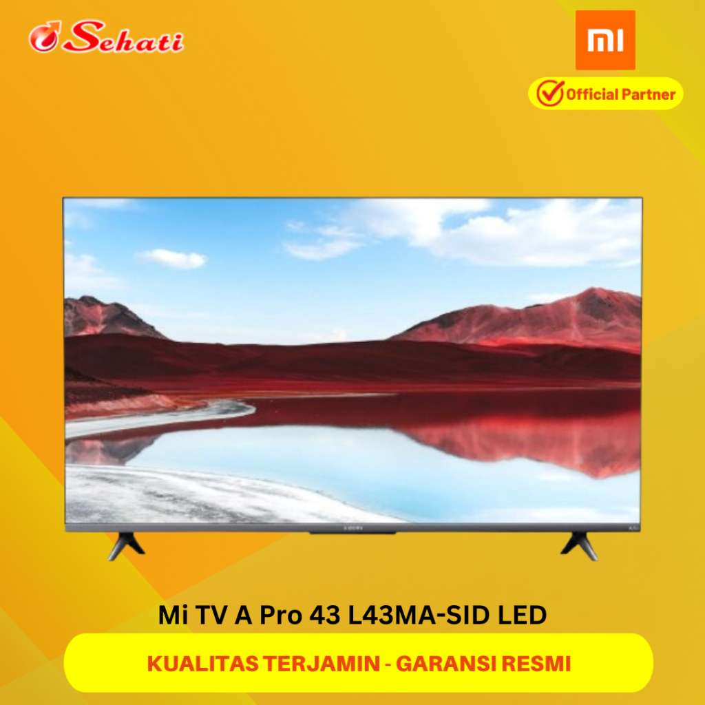 Jual Xiaomi TV A Pro 2025 Mi TV A Pro 43 L43MA-SID LED 43 Inch Google TV Layar QLED 4K bezel ...