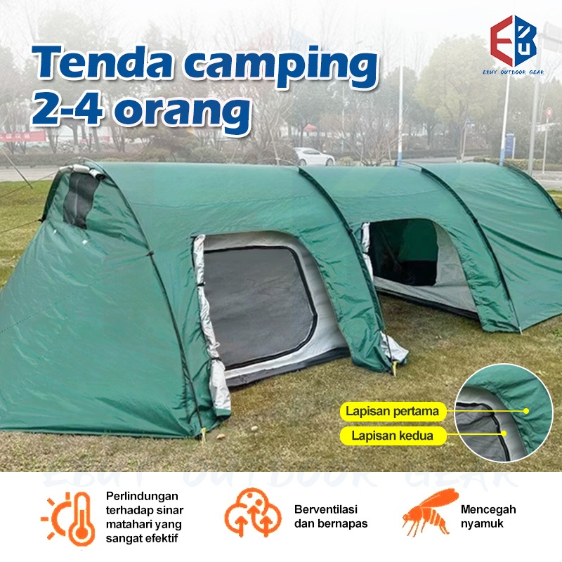 Jual Tenda Camping 4 Person - Tenda Double Layer - Tenda Dome ...