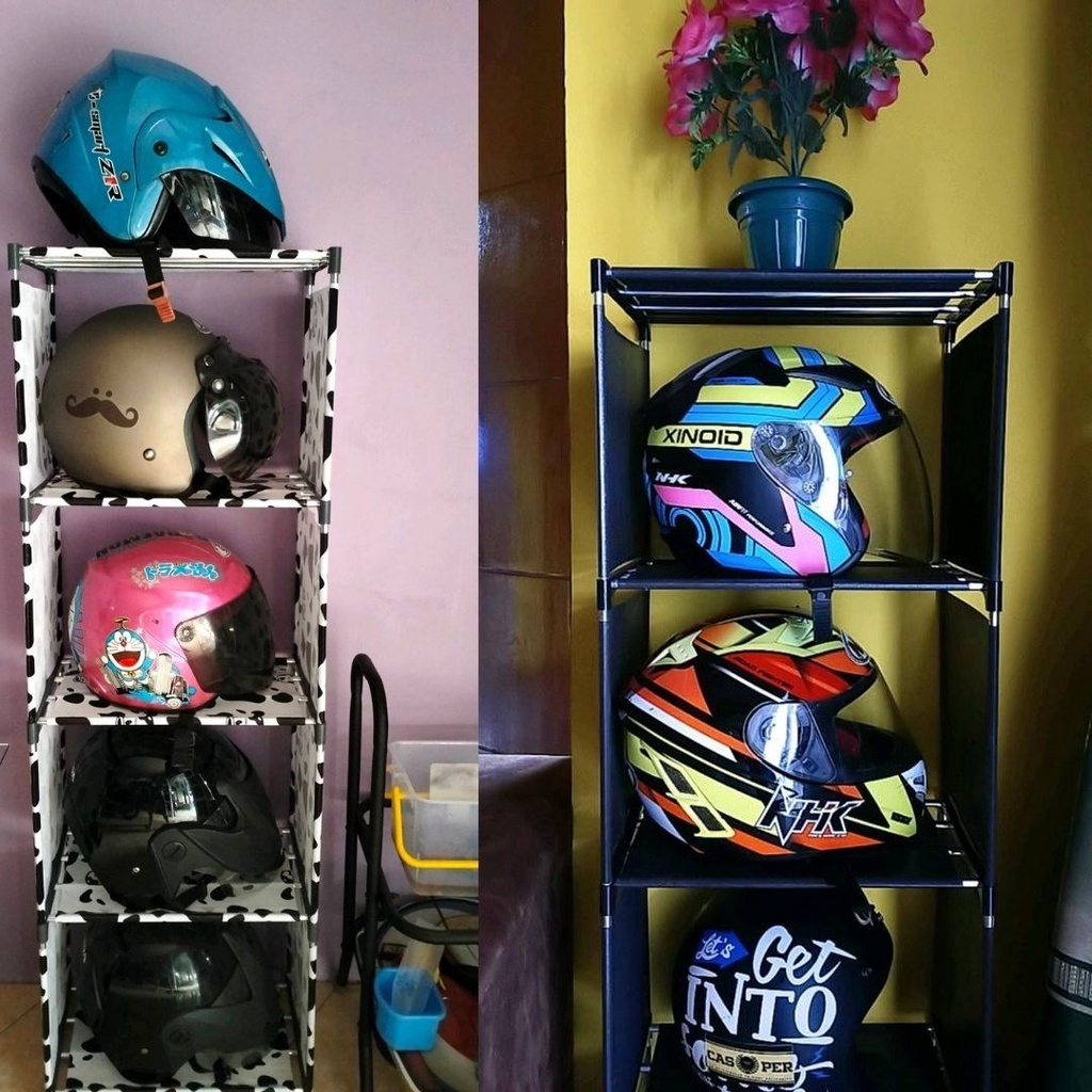 Jual Tempat Helm Di Dinding Rak Helm Lemari Helm Tempat Helem Lemari ...