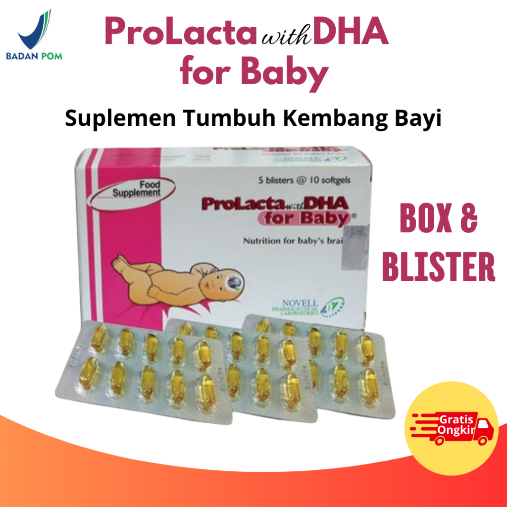 Jual PROLACTA DHA FOR BABY VITAMIN & SUPLEMEN BAYI - UNTUK PERKEMBANGAN ...