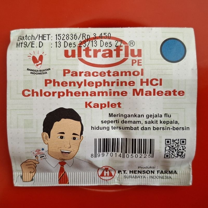 Jual Ultraflu PE Strip (Isi 4 Tablet) | Shopee Indonesia