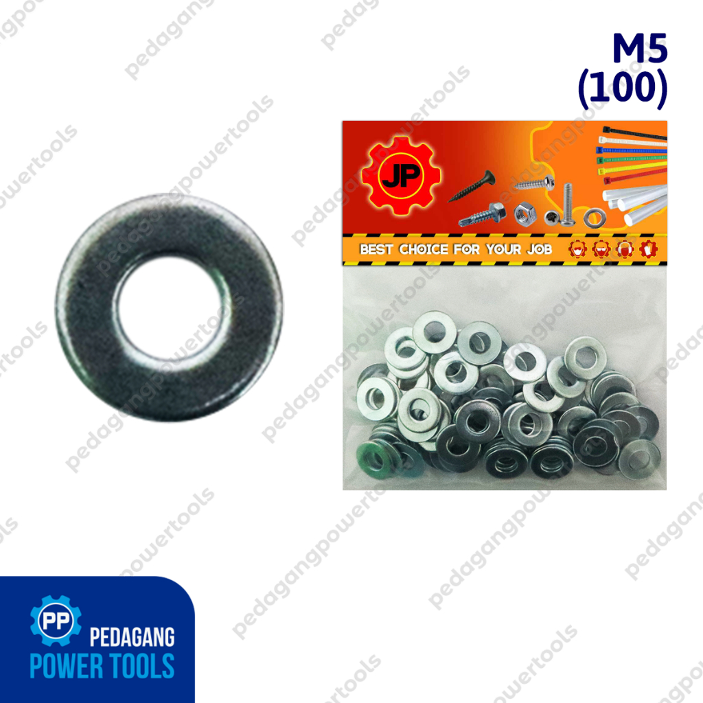 Jual RING PLAT M 5 - RING PLAT BAUT M5 ISI 100 PCS | Shopee Indonesia