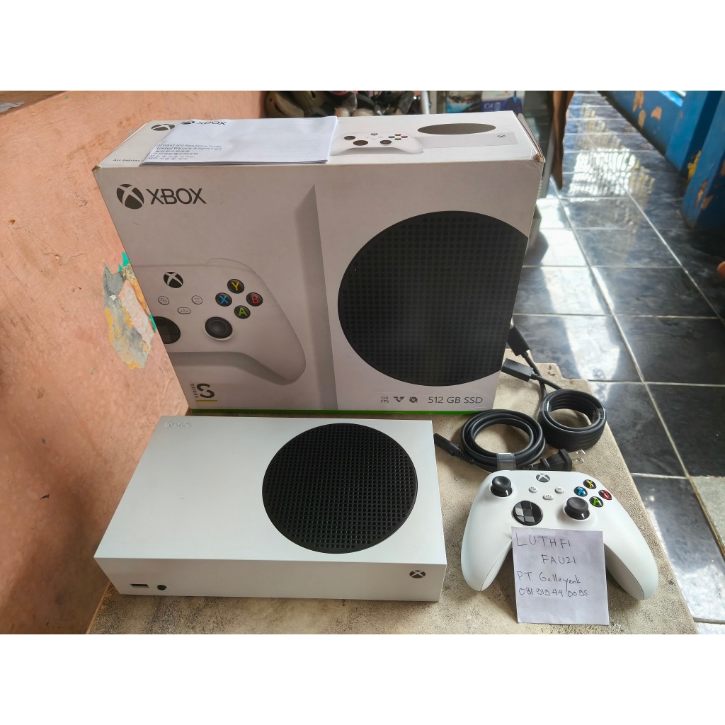 Jual Xbox Series S White 512GB SSD 120FPS Fullset 18 | Shopee Indonesia