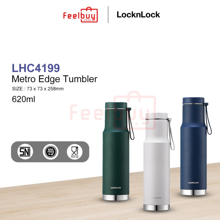 Jual LocknLock Exclusive Metro Edge Tumbler 620ml - LHC4199 | Shopee Indonesia