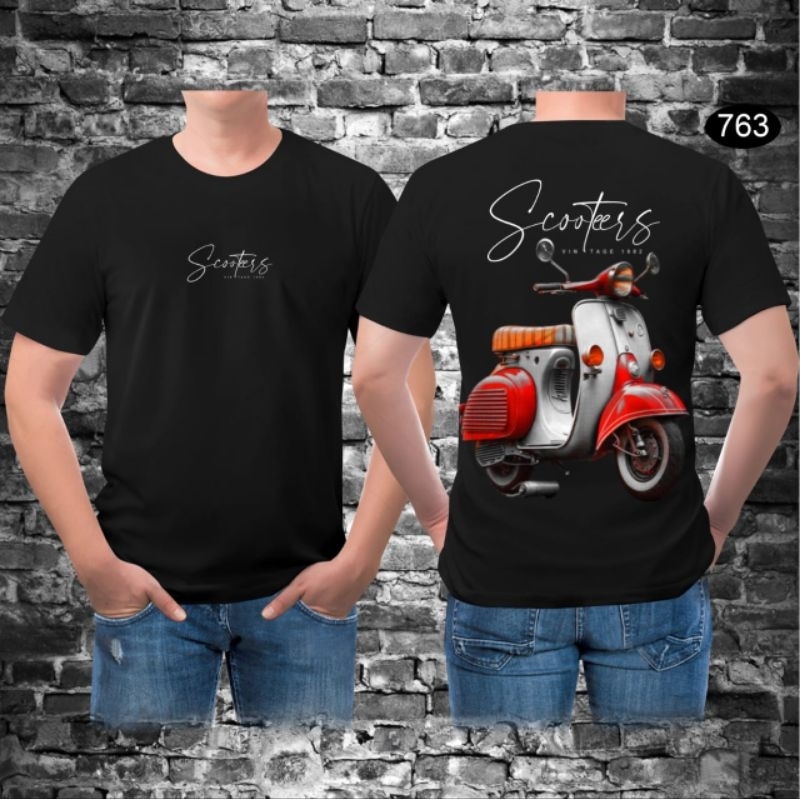 Jual Baju Kaos Pria Distro Atasan Oblong Lengan Pendek Dewasa Keren ...