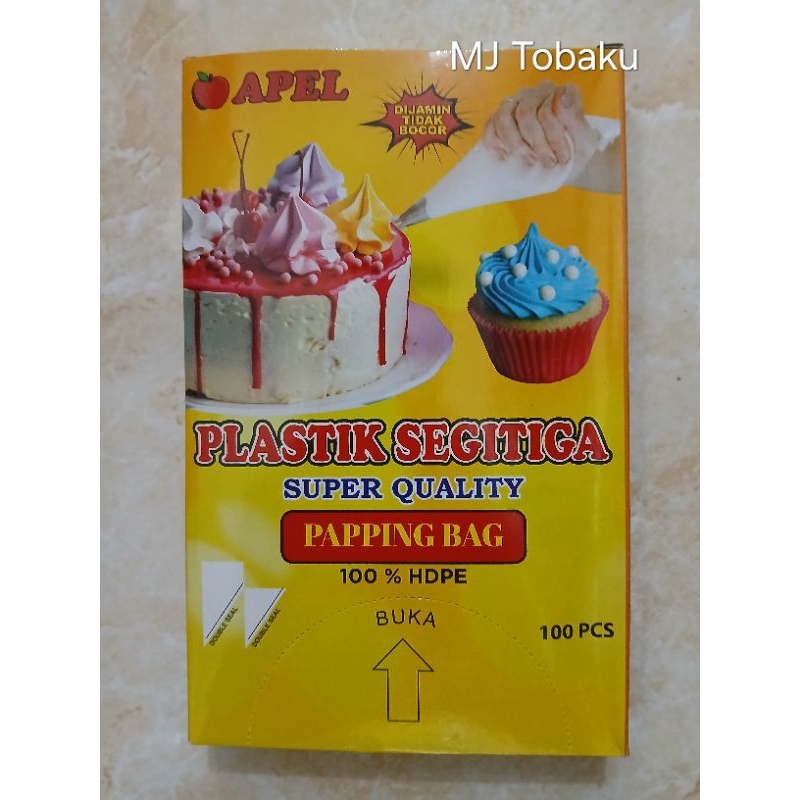Jual Paping Bag / Plastik Segitiga 100 lbr | Shopee Indonesia