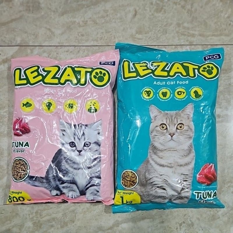Jual LEZATO ADULT CAT FOOD 1KG 1000G TUNA FLAVOR RASA IKAN KEAMASAN ...