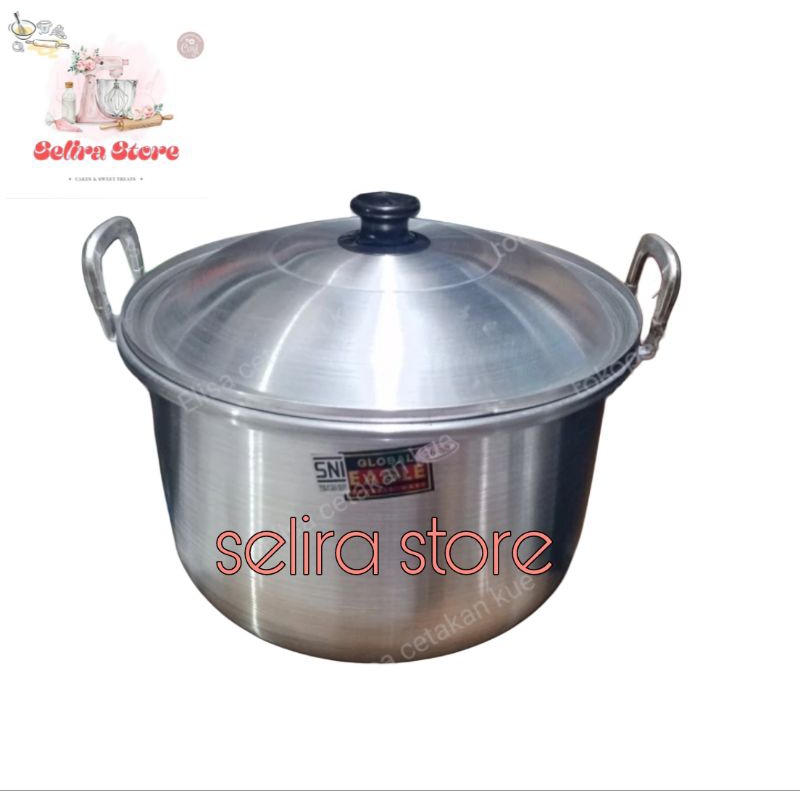 Jual Panci Air Aluminum Global Eagle Anti Karat Panci Dangdang Ukuran ...