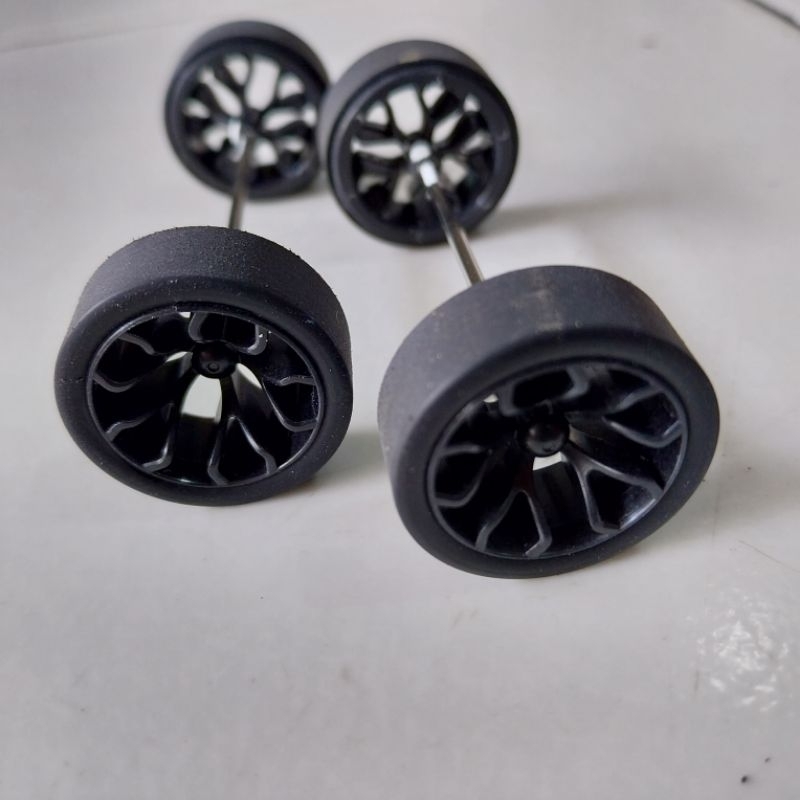Jual BAN BUBUT TAMIYA STB / BAN SUPER HARD + PELEK Y SPOKE CARBON ...