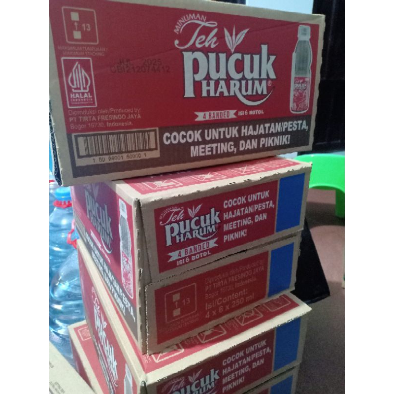 Jual Teh Pucuk Harum Jasmine 250 ml 1 dus 24 botol | Shopee Indonesia