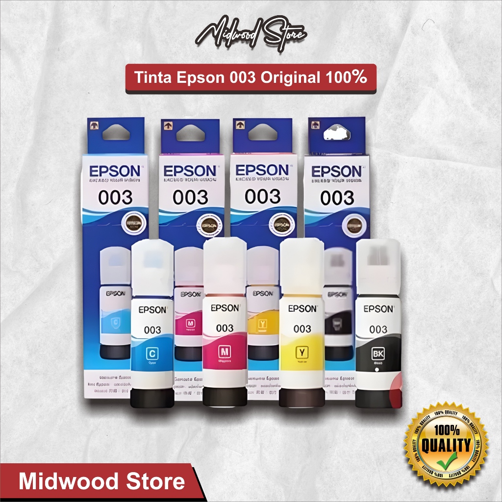 Jual Tinta Epson T003 1 set 003 (Paket 4 Warna) | Shopee Indonesia