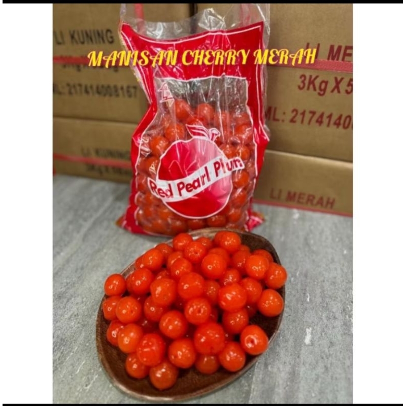 Jual MANISAN CHERRY MERAH 500Gr | Shopee Indonesia